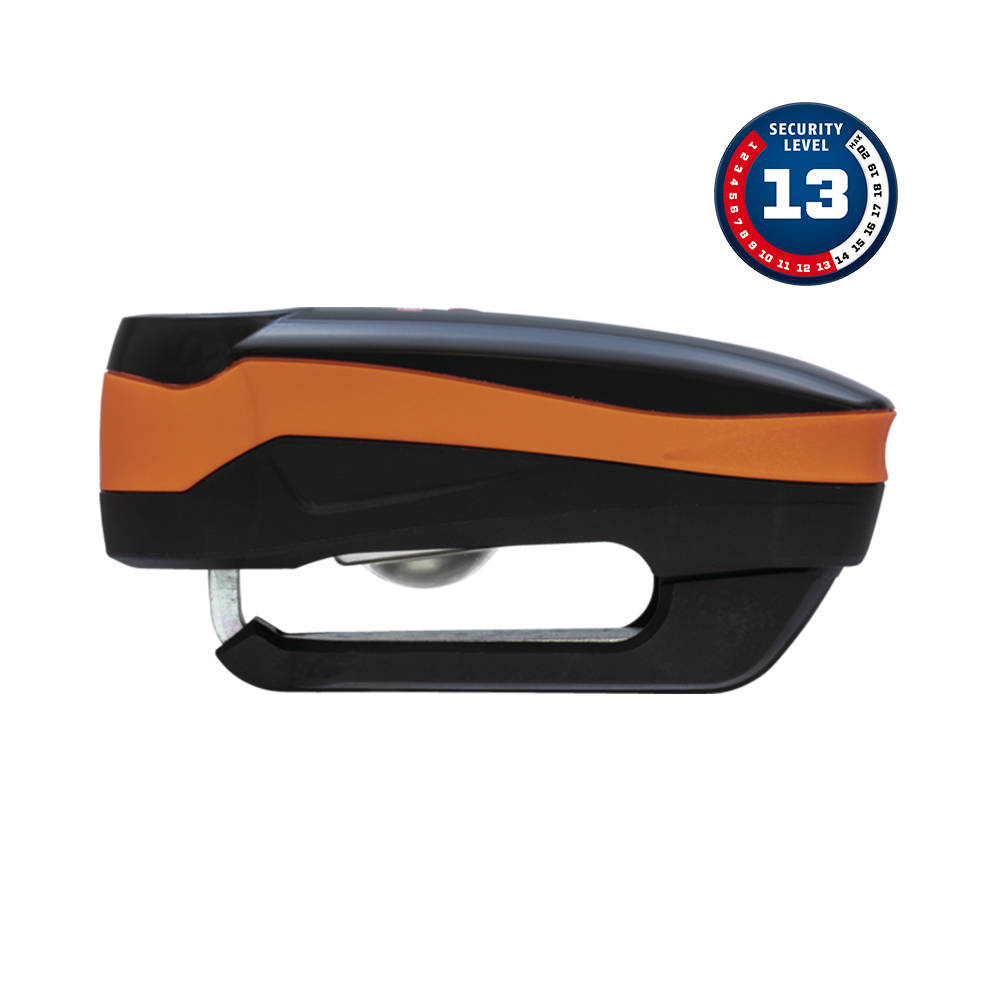 ABUS Detecto 7000 RS1 Logo Orange — Alarmlı Disk Kilidi